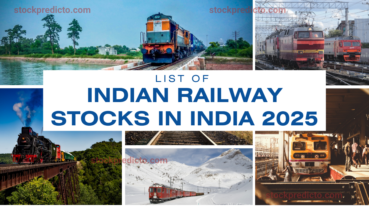 List of Railway Stocks in India 2025: Best Rail Sector Stocks to Watch ...